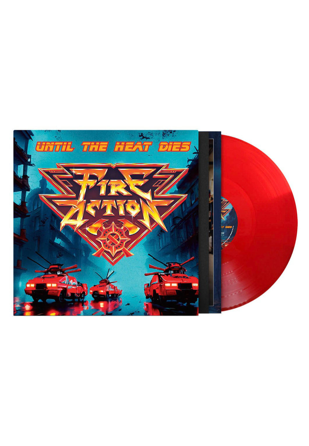 Fire Action - Until The Heat Dies Ltd. Red - Colored Vinyl | Nuclear Blast
