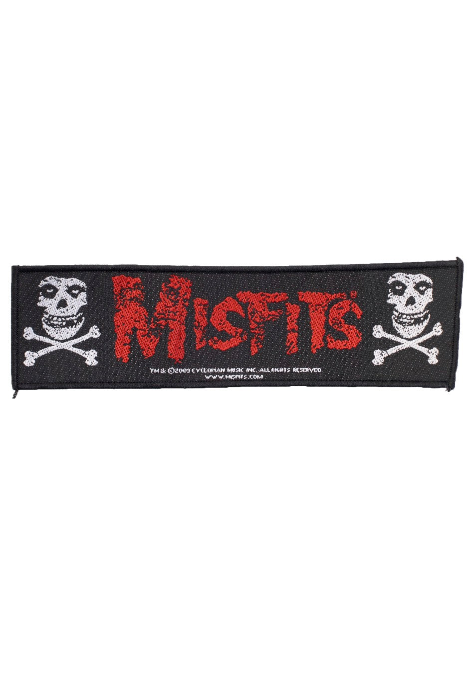 Misfits - Cross Bones - Patch | Nuclear Blast