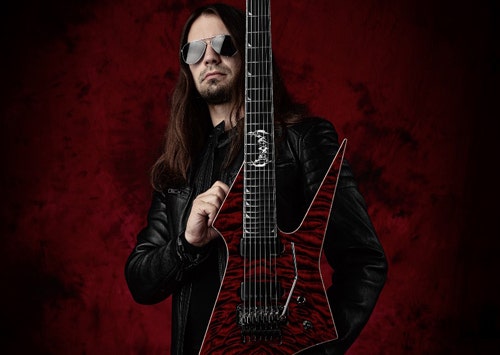 OBSCURA - Steffen Kummerer demos his guitar!