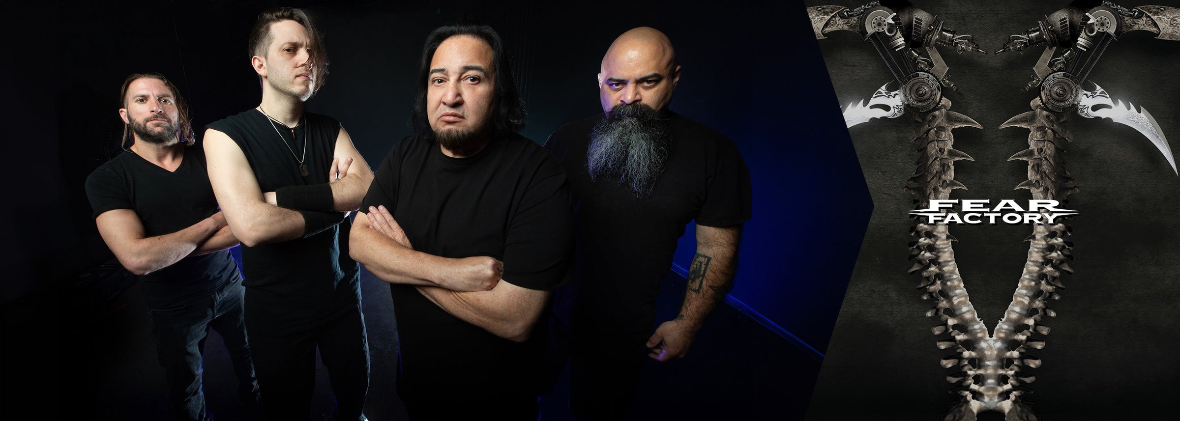 Fear Factory Merch, T-Shirts & Vinyl available at Nuclear Blast