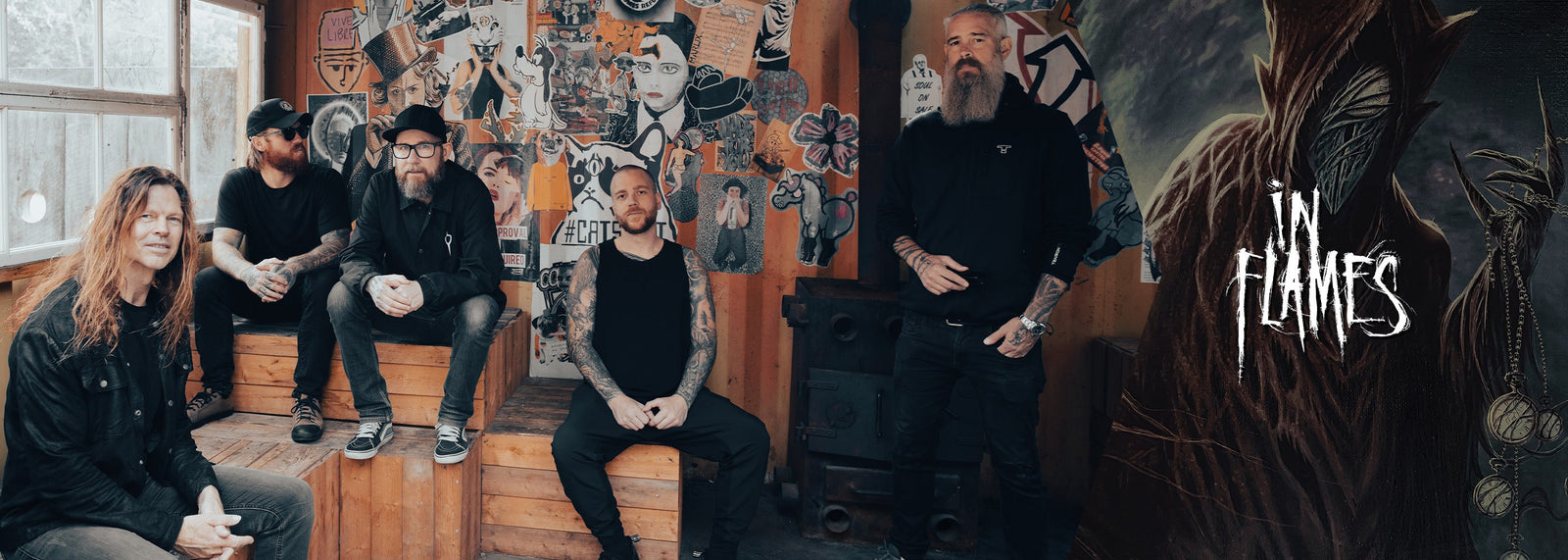 In Flames Merch, T-Shirts & Vinyl kaufen | Nuclear Blast