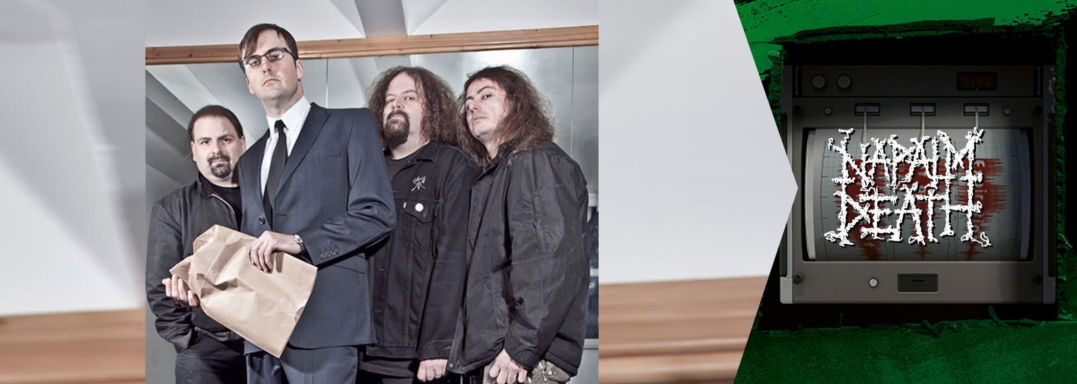 Napalm Death Merch, T-Shirts & Vinyl | Nuclear Blast