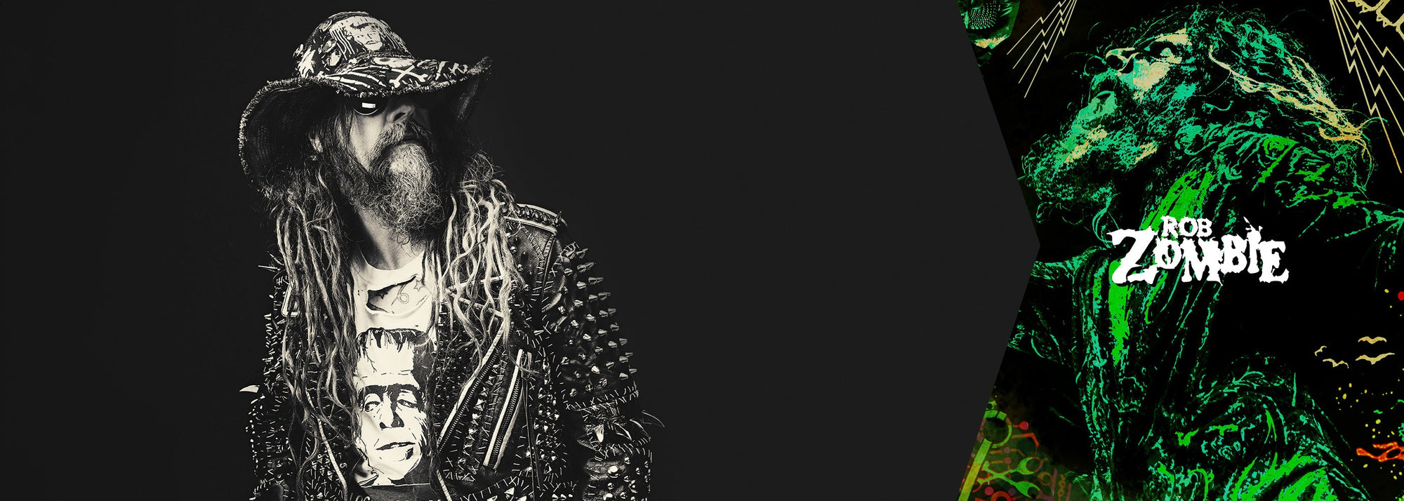 Rob Zombie merch available online in the Nuclear Blast shop