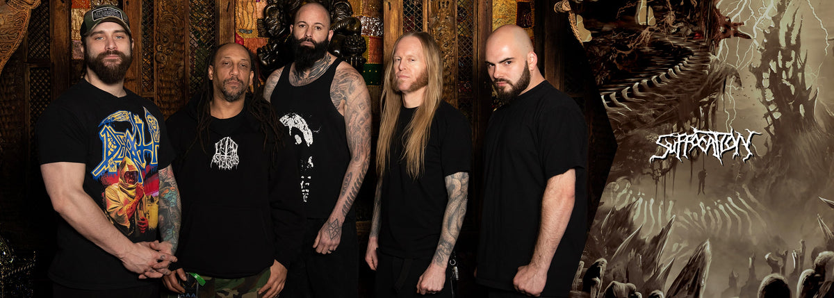 Suffocation Merch, T-Shirts & Vinyl | Nuclear Blast