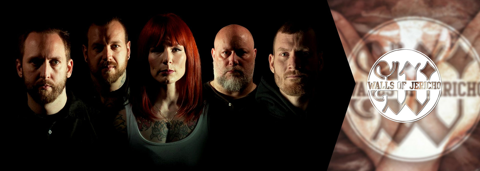 Walls Of Jericho merch available online in the Nuclear Blast shop