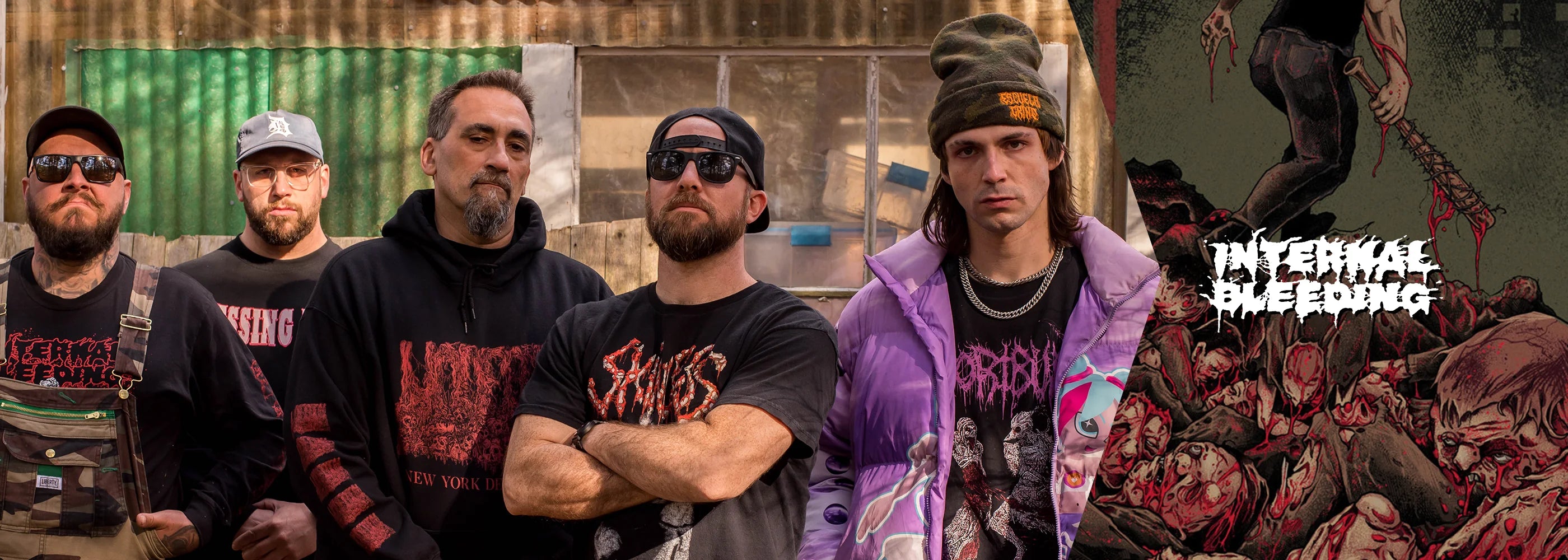 Internal Bleeding Merch, T-Shirts & Vinyl | Nuclear Blast