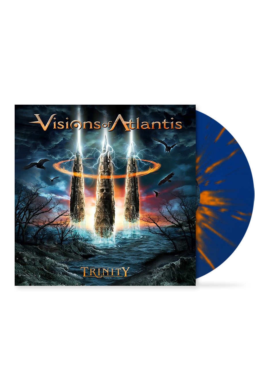 Visions Of Atlantis - Trinity Blue/Orange - Colored Vinyl | Nuclear Blast