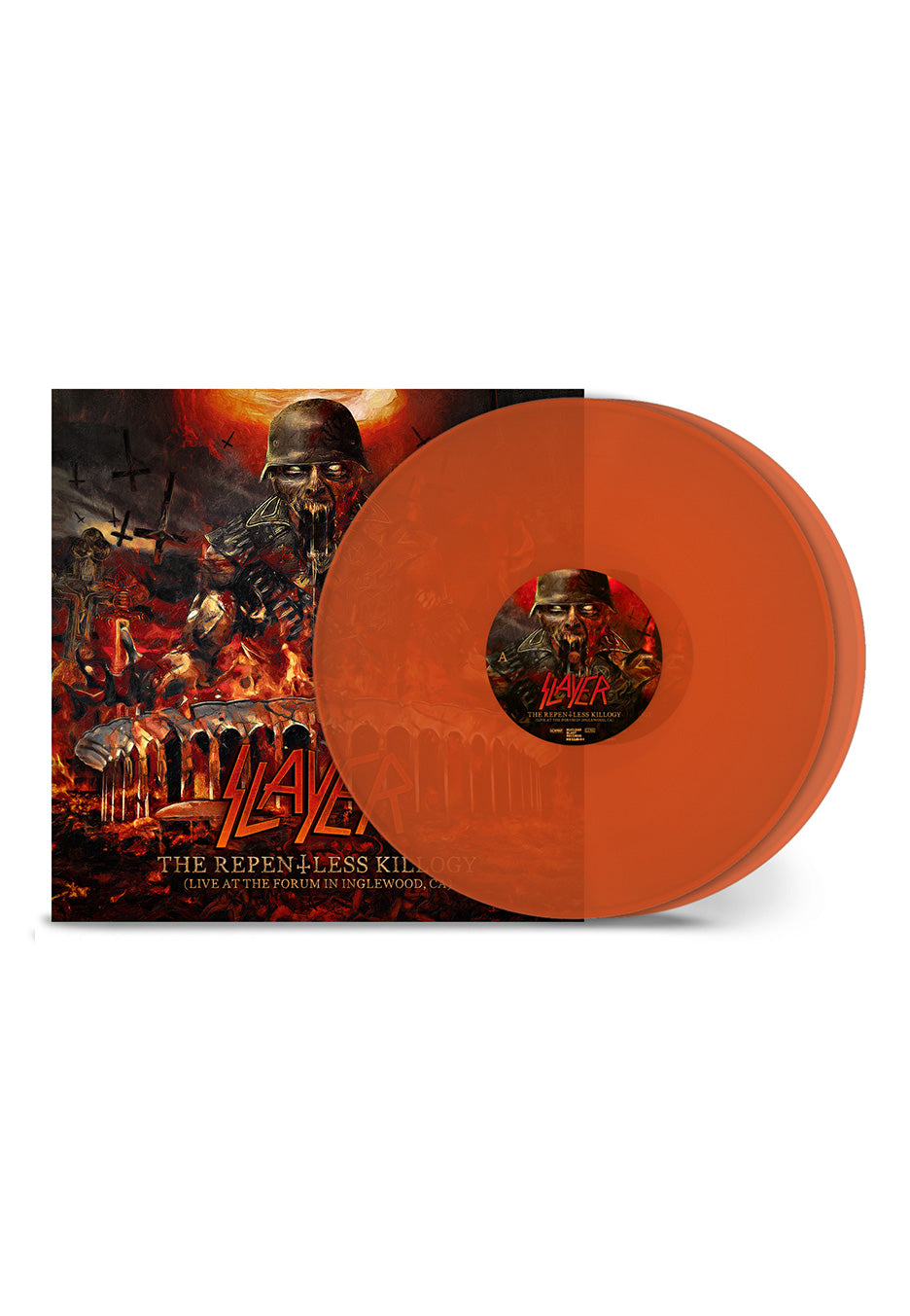 Slayer - The Repentless Killogy Transparent Orange - Colored 2 Vinyl ...