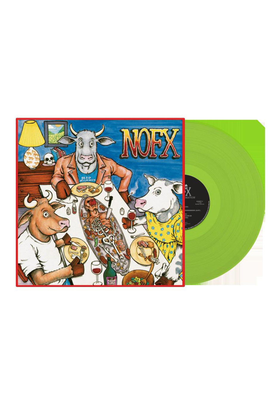 NOFX - Liberal Animation (Reissue) Ltd Green - Colored Vinyl | Nuclear ...