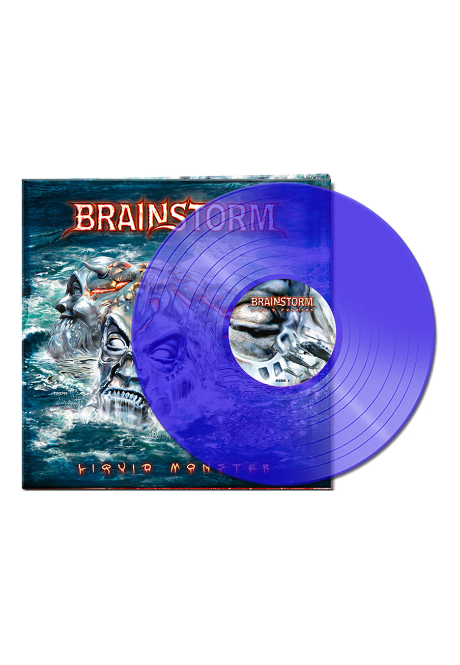 Brainstorm - Liquid Monster Clear Blue - Colored Vinyl | Nuclear Blast