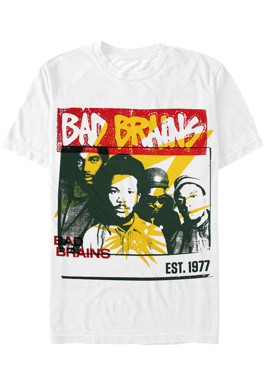 Bad Brains - Colour Block - Camiseta | Nuclear Blast