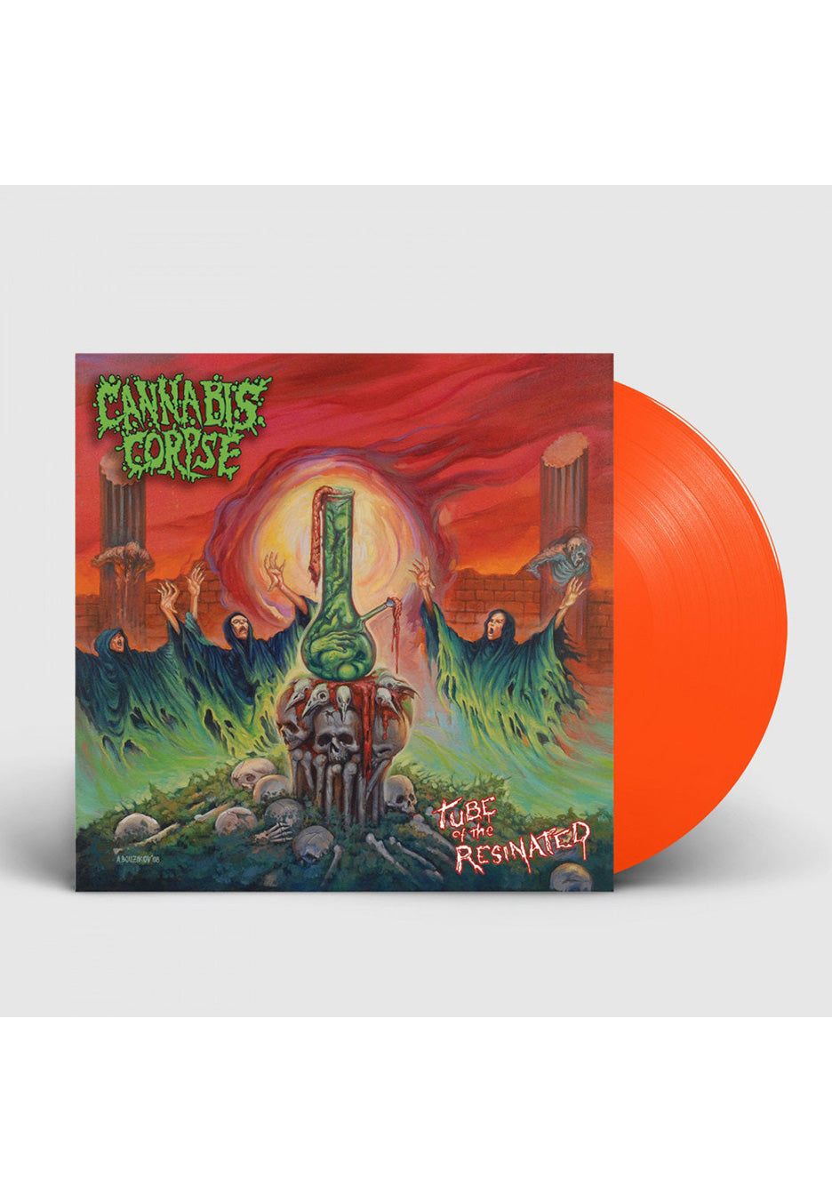 Cannabis Corpse - Tube Of The Resinated Neon Orange - Colored Vinyl ...