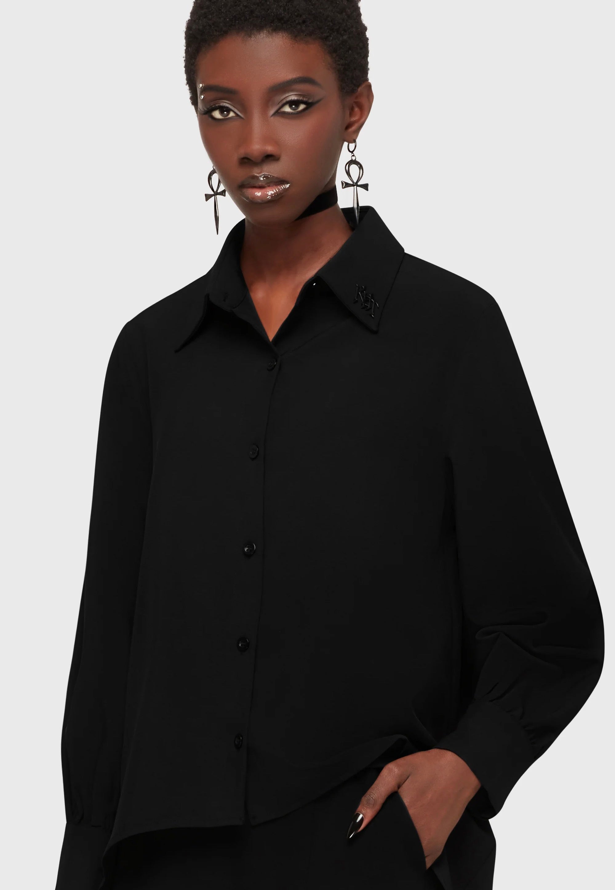 Killstar x Kihilist - Eriska Black - Shirt | Nuclear Blast