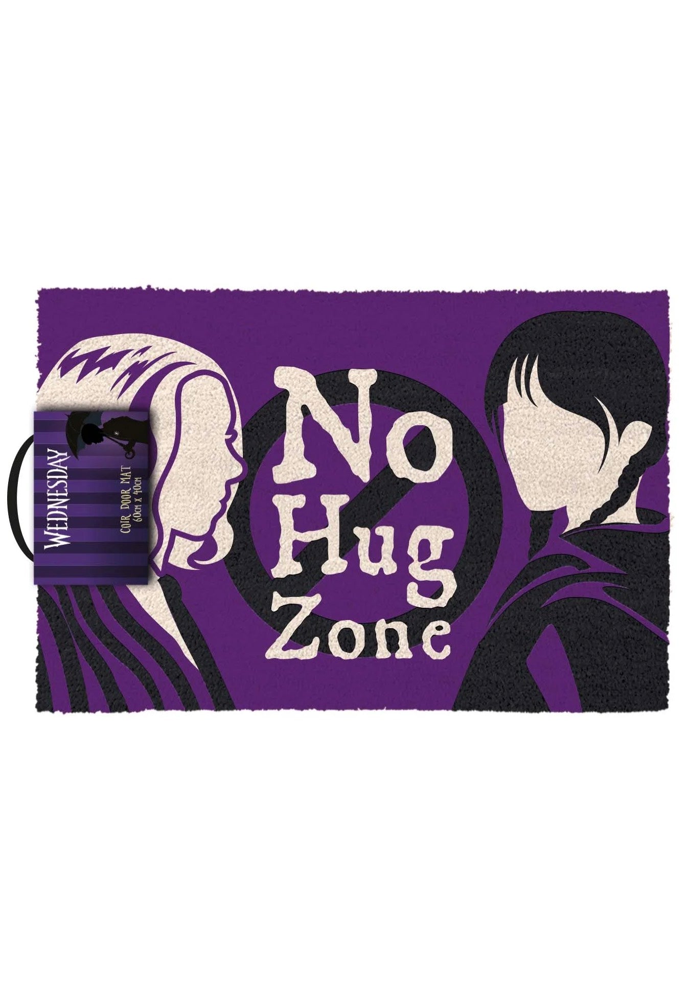 Wednesday Addams - No Hug Zone - Doormat | Nuclear Blast