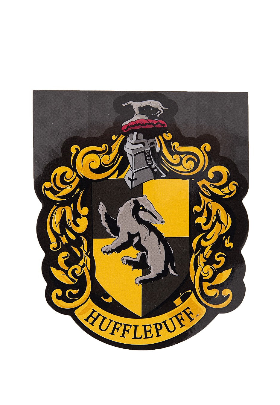 Harry Potter - Hufflepuff Logo Deluxe - Bloc note | Nuclear Blast