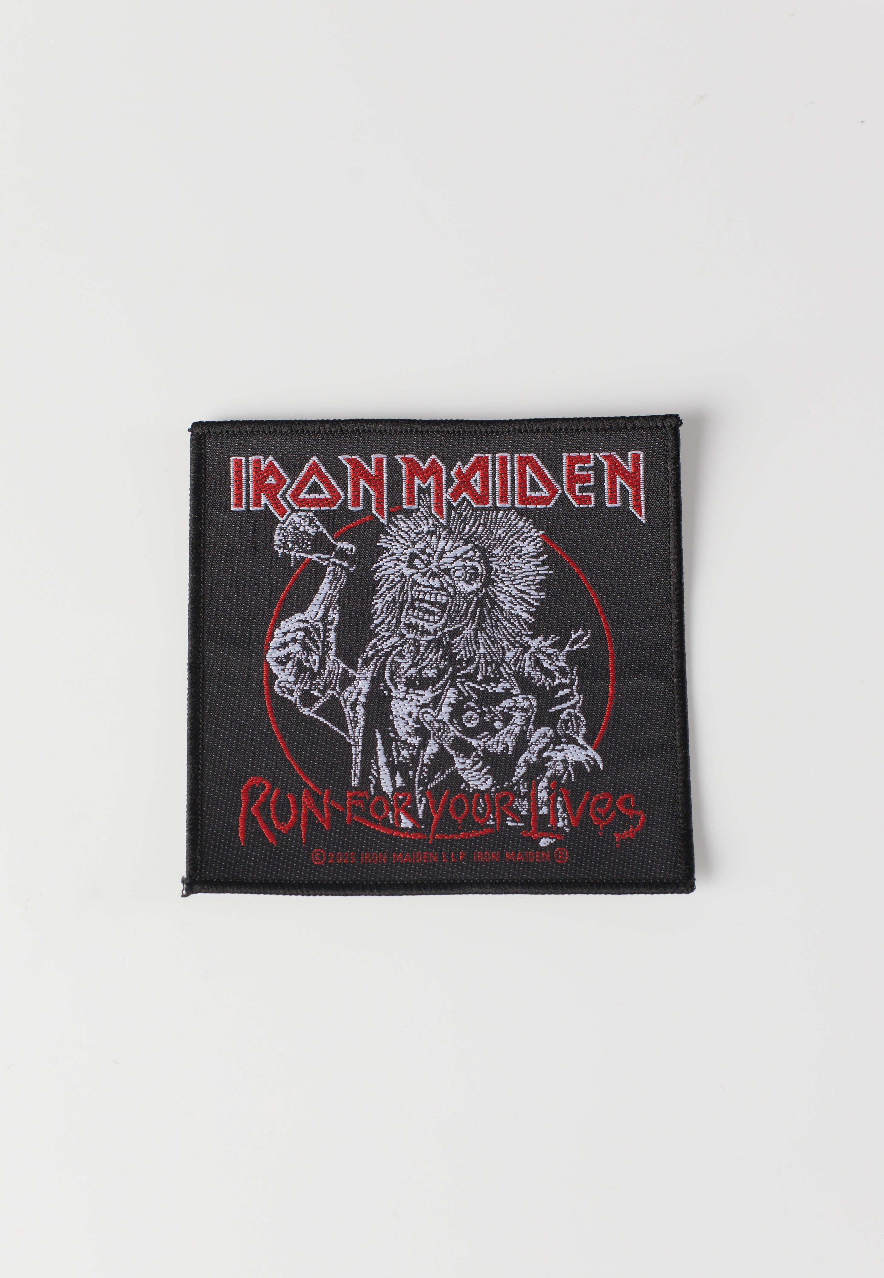 Iron Maiden - Run For Your Lives - Patch | Nuclear Blast