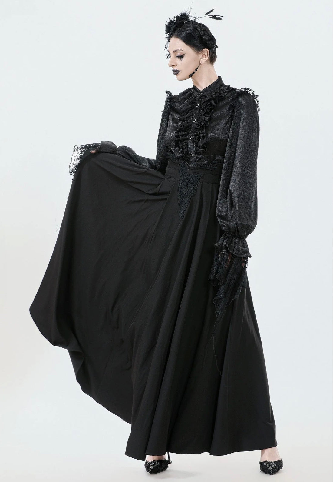 Dark In Love - Gothic Nun Pleated - Robe | Nuclear Blast