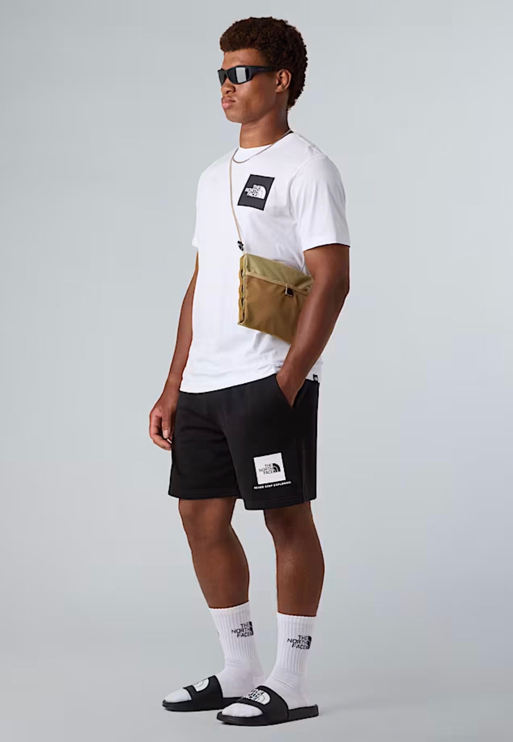 The North Face - Base Camp III TNF Black/TNF White - Slides | Nuclear Blast