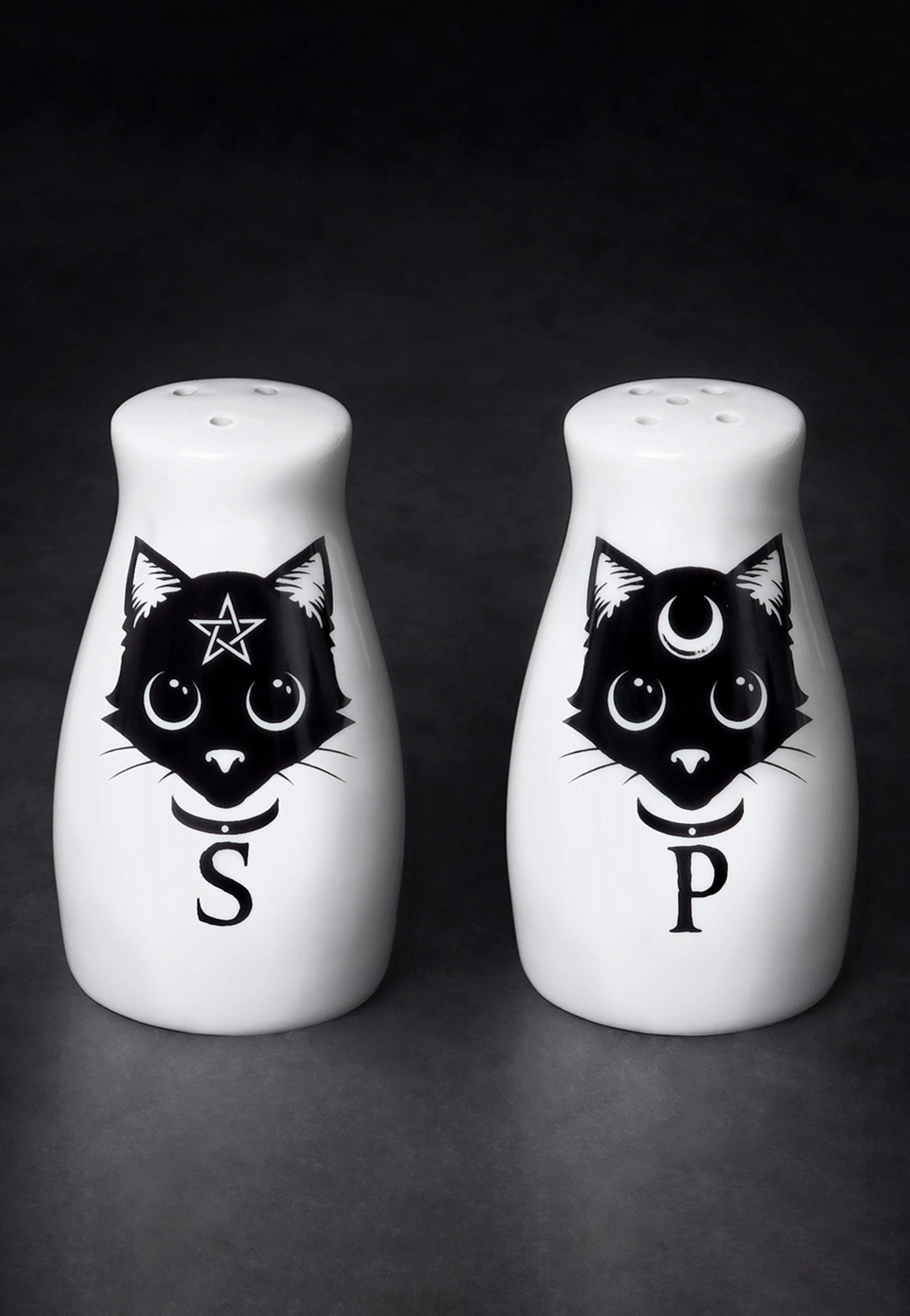Cat Salt And Pepper Shakers 2 Pair Vintage Cat Salt & Pepper Shakers