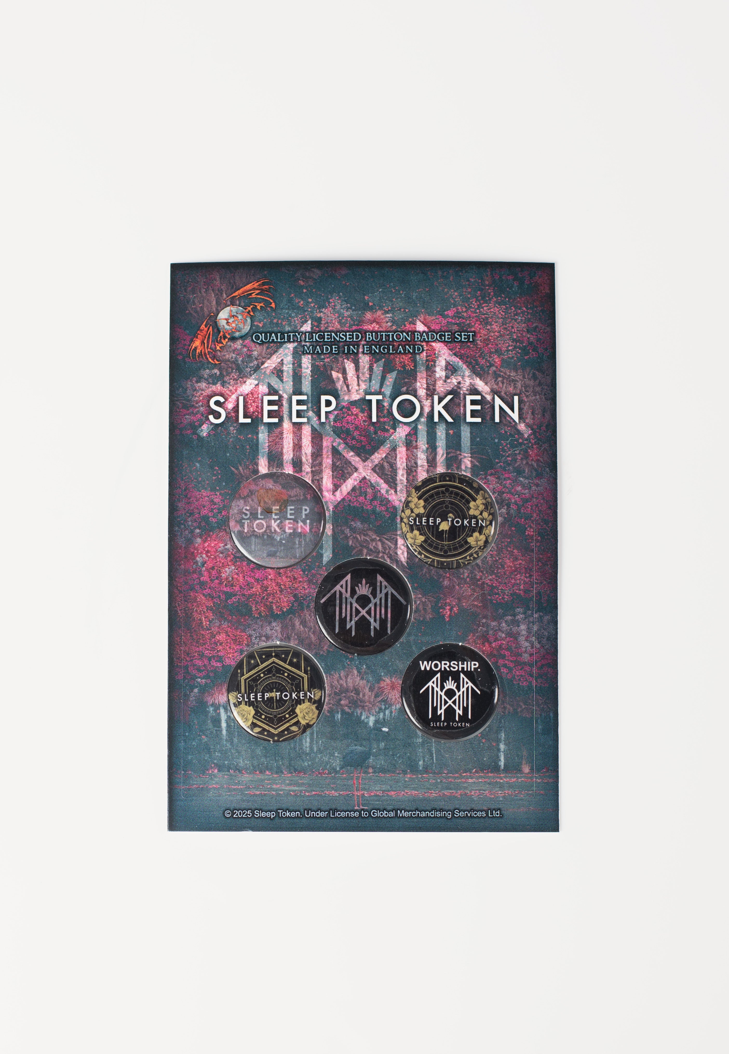 Sleep Token - Even In Arcadia - Button | Nuclear Blast
