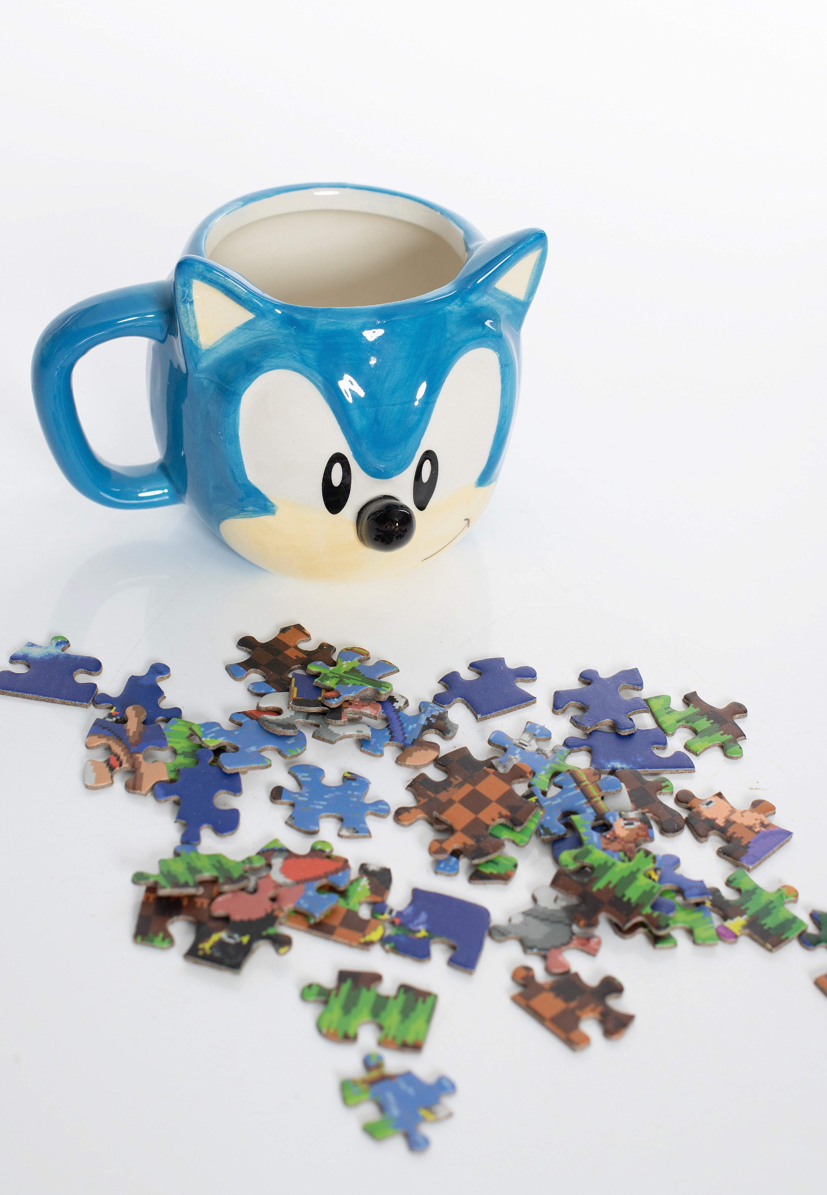 Sonic The Hedgehog - Sonic Mug & 100 Piece Puzzle - Set de regalo