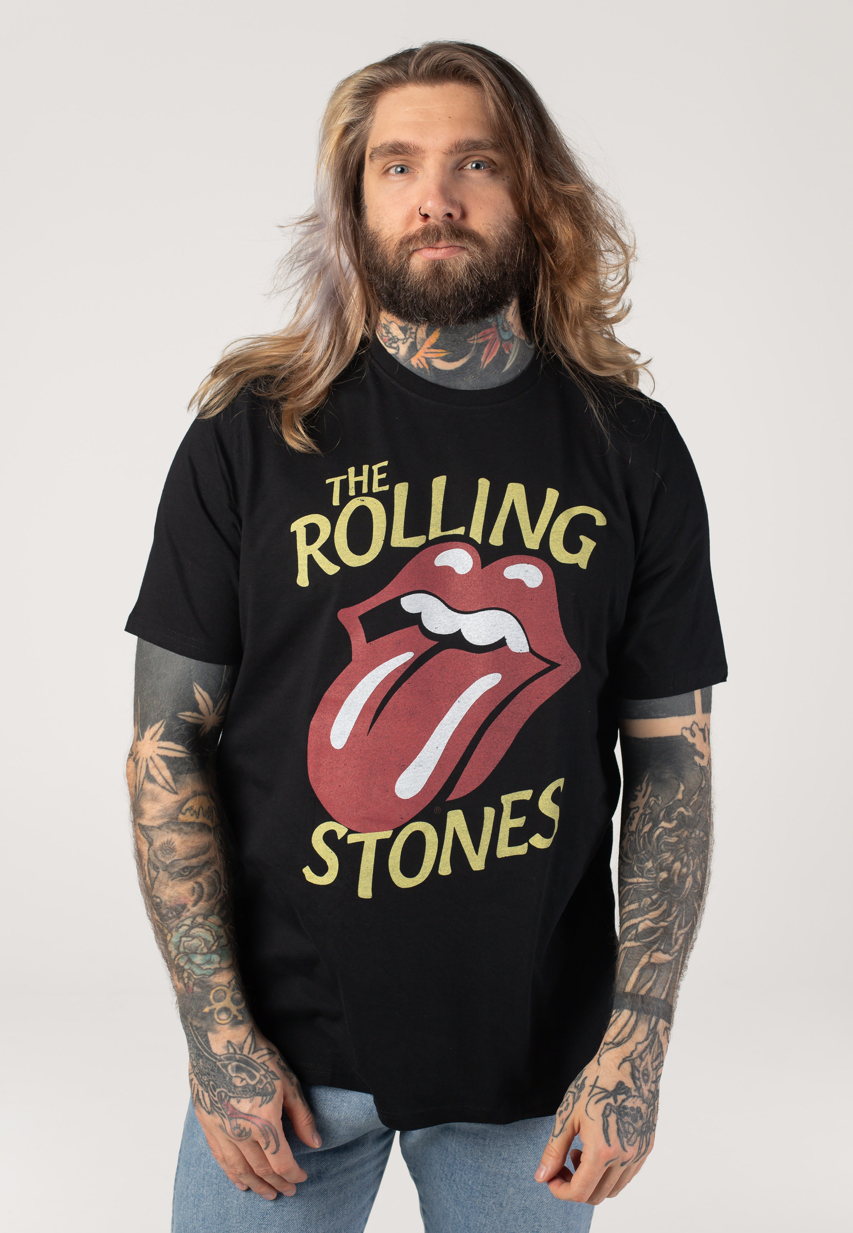 The Rolling Stones - Vintage Typeface - T-Shirt | Nuclear Blast