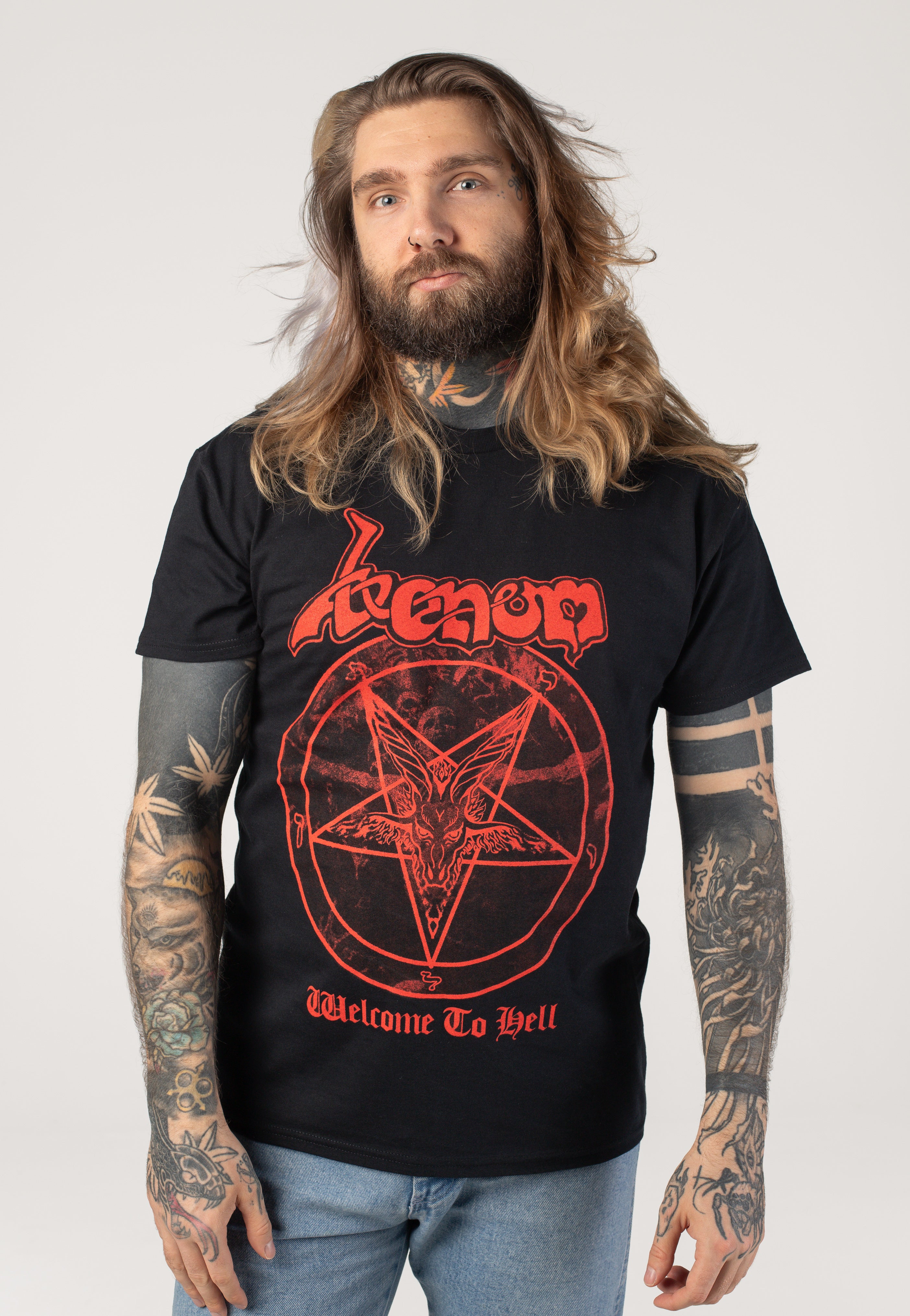 Venom - Welcome To Hell (Red) - T-Shirt | Nuclear Blast